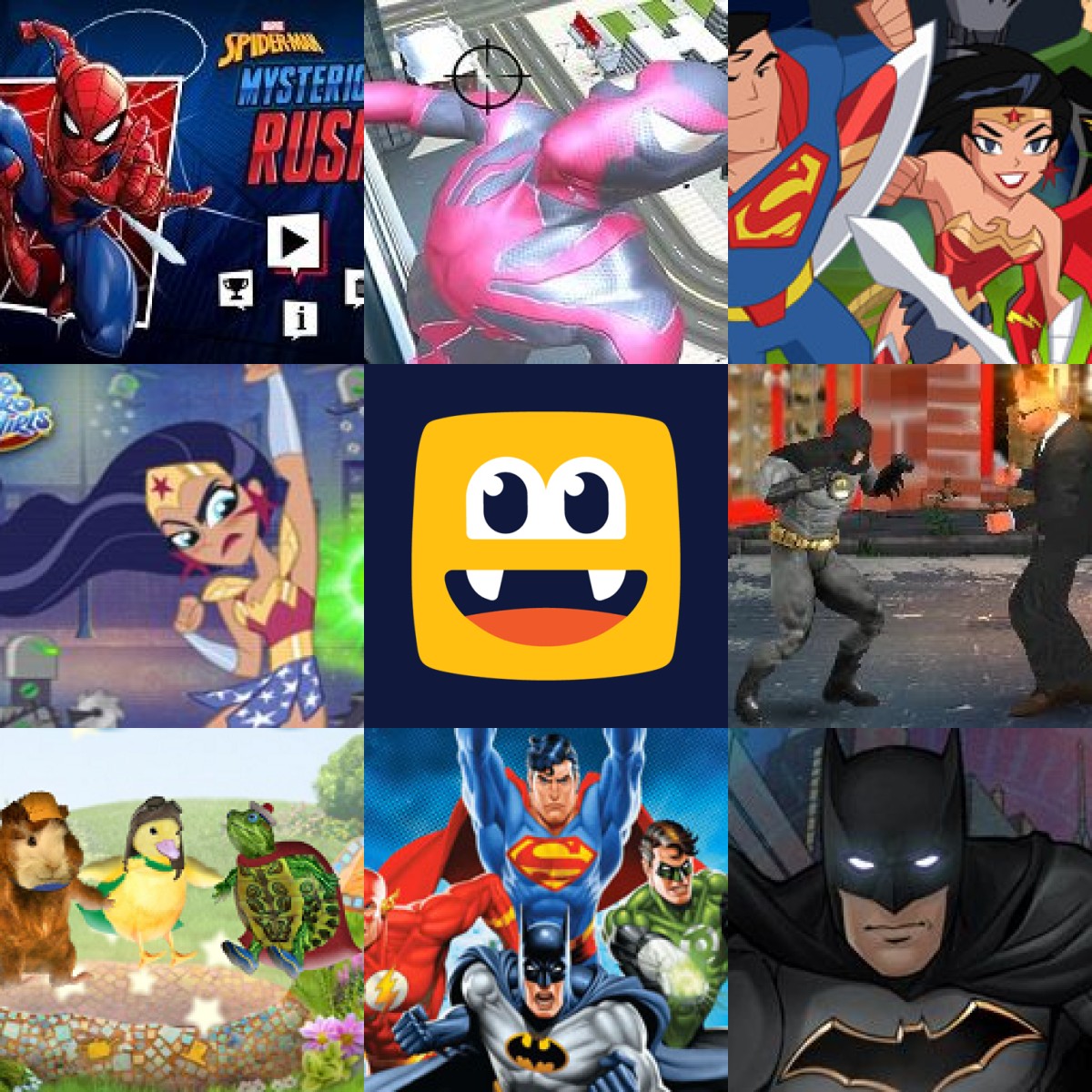 Justice League Games Online 🕹️ Play-Games.Com